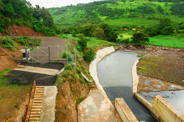 Central Hidroeléctrica de Larreynaga – COBRA Infraestructuras Hidráulicas